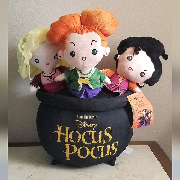 Disney | Toys | Disney Hocus Pocus Sanderson Sisters Cauldron Halloween ...